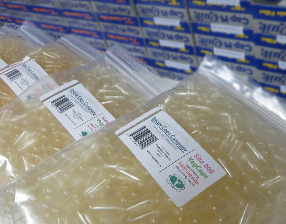 Empty Caps Company | Gelatin & Vegetarian Supplement Capsules